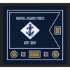 Navy 28” x 20” Guidon Design 2820-D2 - Framed Guidons