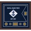 Navy 28” x 20” Guidon Design 2820-D2 - Framed Guidons
