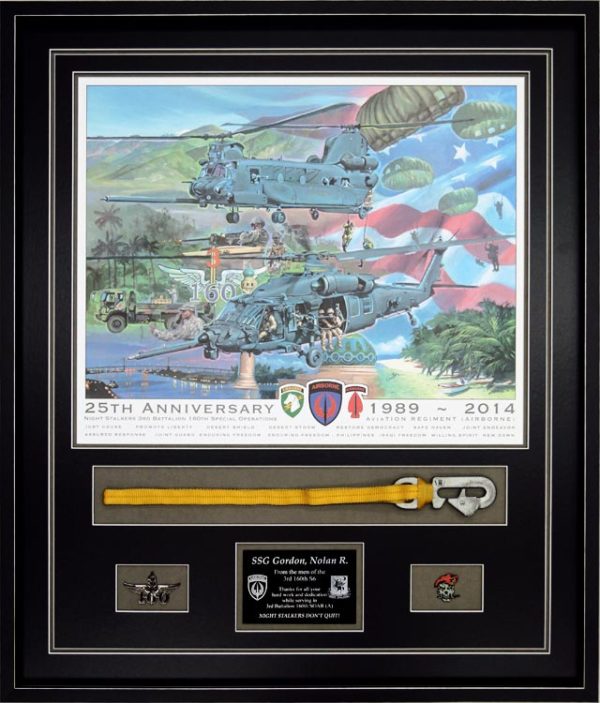 Military Shadow Box Example 3rd Battalion 160th Special Operatio ...